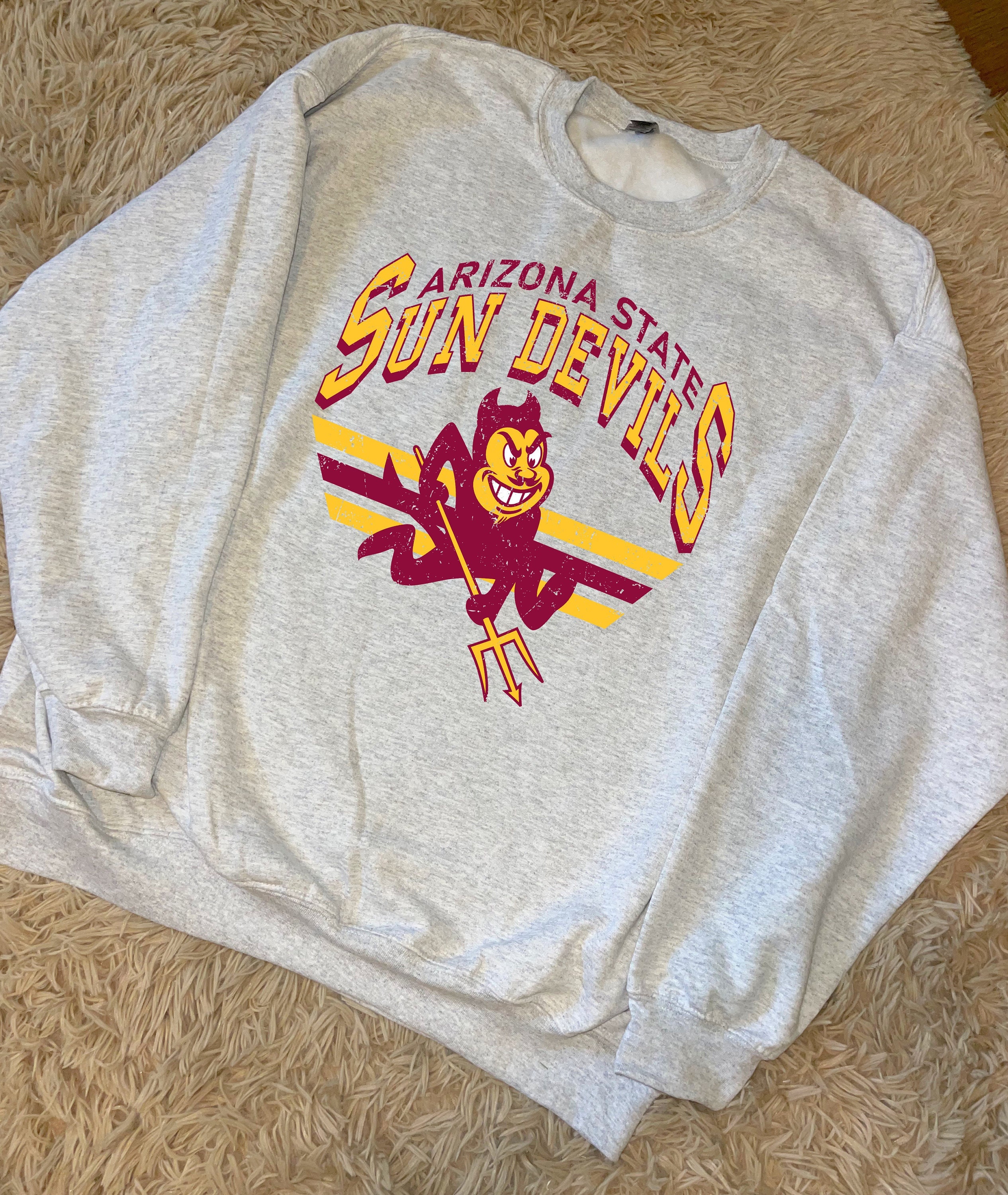 Vintage Devils Inspired Sweatshirt - Inspire Uplift