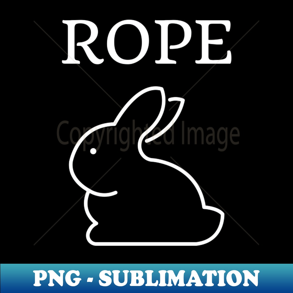 Rope Bunny - Aesthetic Sublimation Digital File - Capture Im | Inspire ...