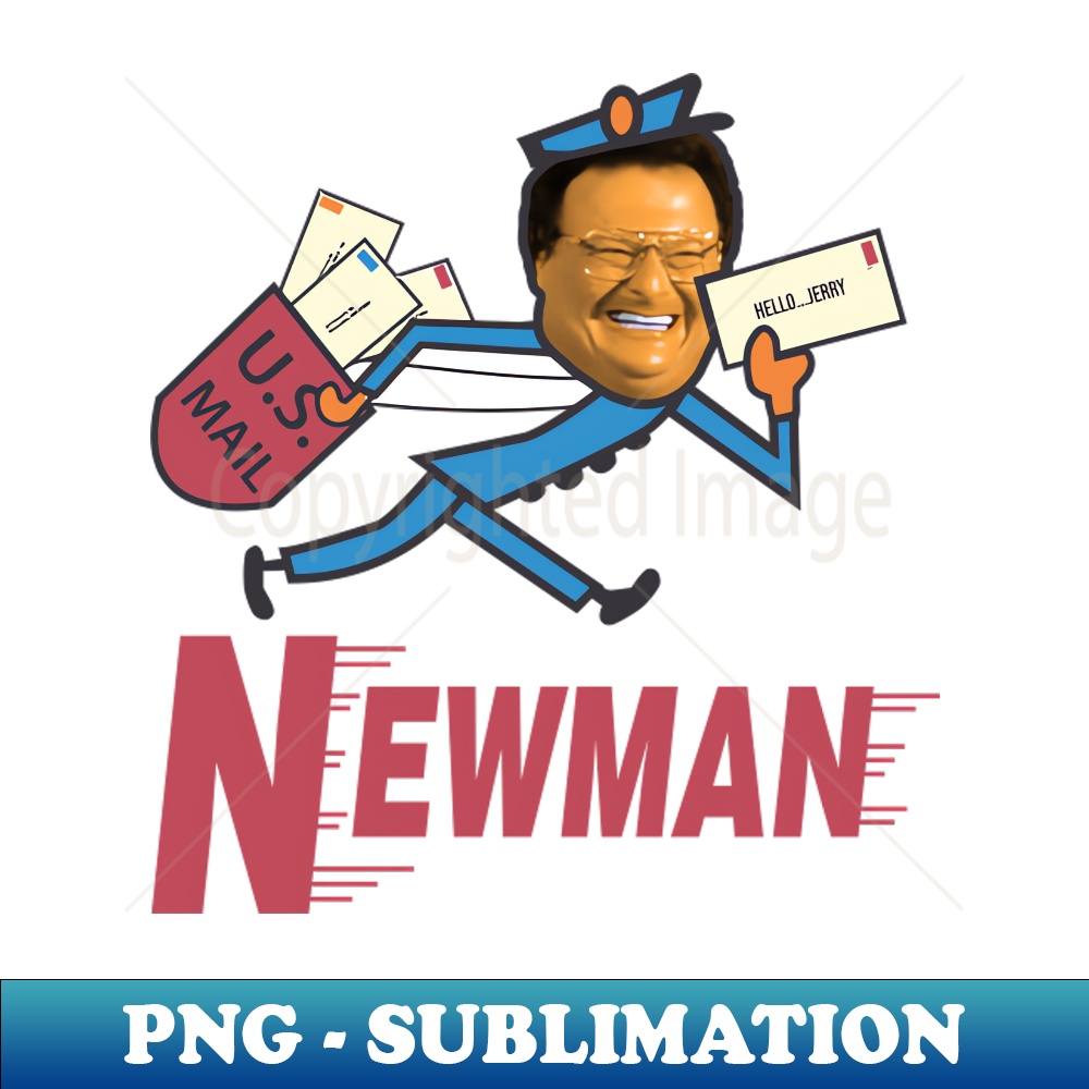 Mr Zip Postman Newman Hello 90s FanArt - Decorative Sublim - Inspire Uplift