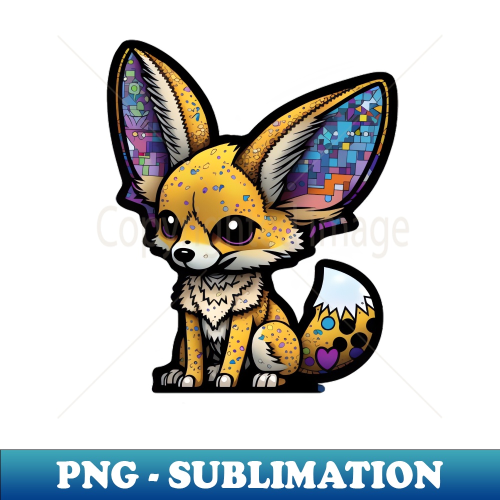 Fennec Fox - Aesthetic Sublimation Digital File - Capture Im - Inspire ...