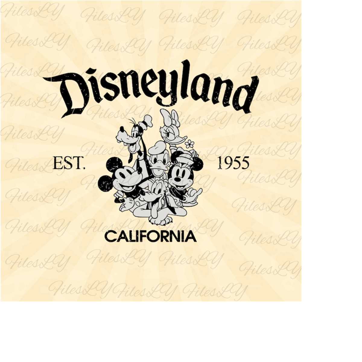 Disneyland Est 1955 California Svg, Family trip svg, mouse t - Inspire ...