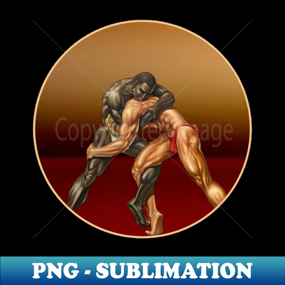 GEORGE QUAINTANCE EGYPTIAN BLACK WHITE WRESTLERS - Aesthetic | Inspire ...