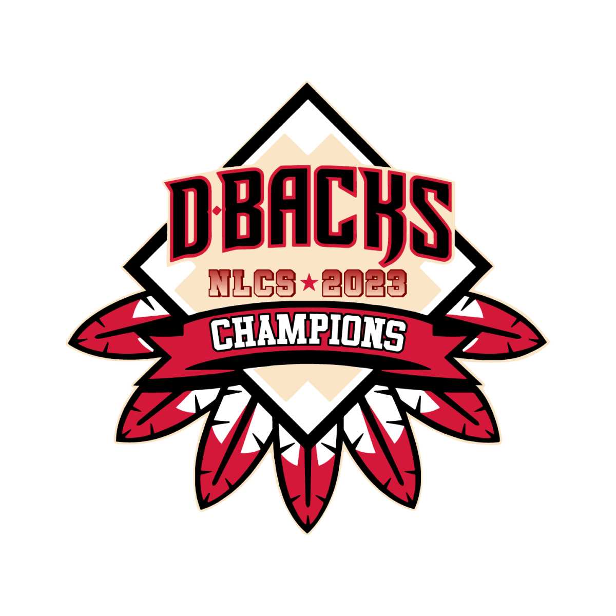Vintage Dbacks NLCS 2023 Champions SVG File For Cricut | Inspire Uplift