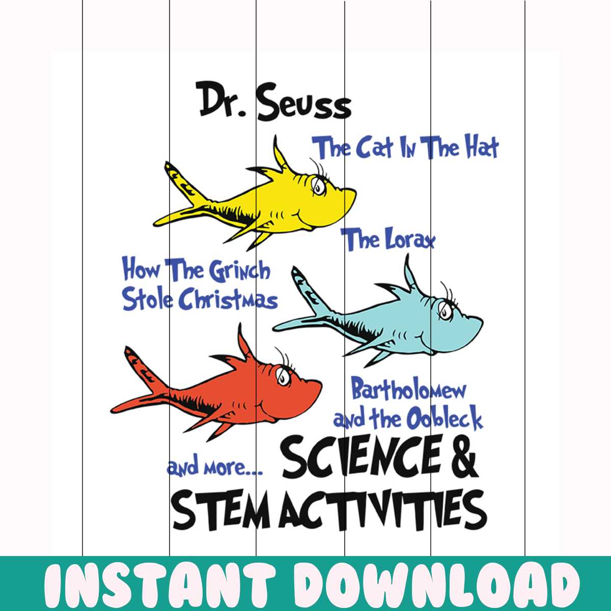 Science And Stem Activities Svg, Dr Seuss Svg, The Cat In Th | Inspire ...
