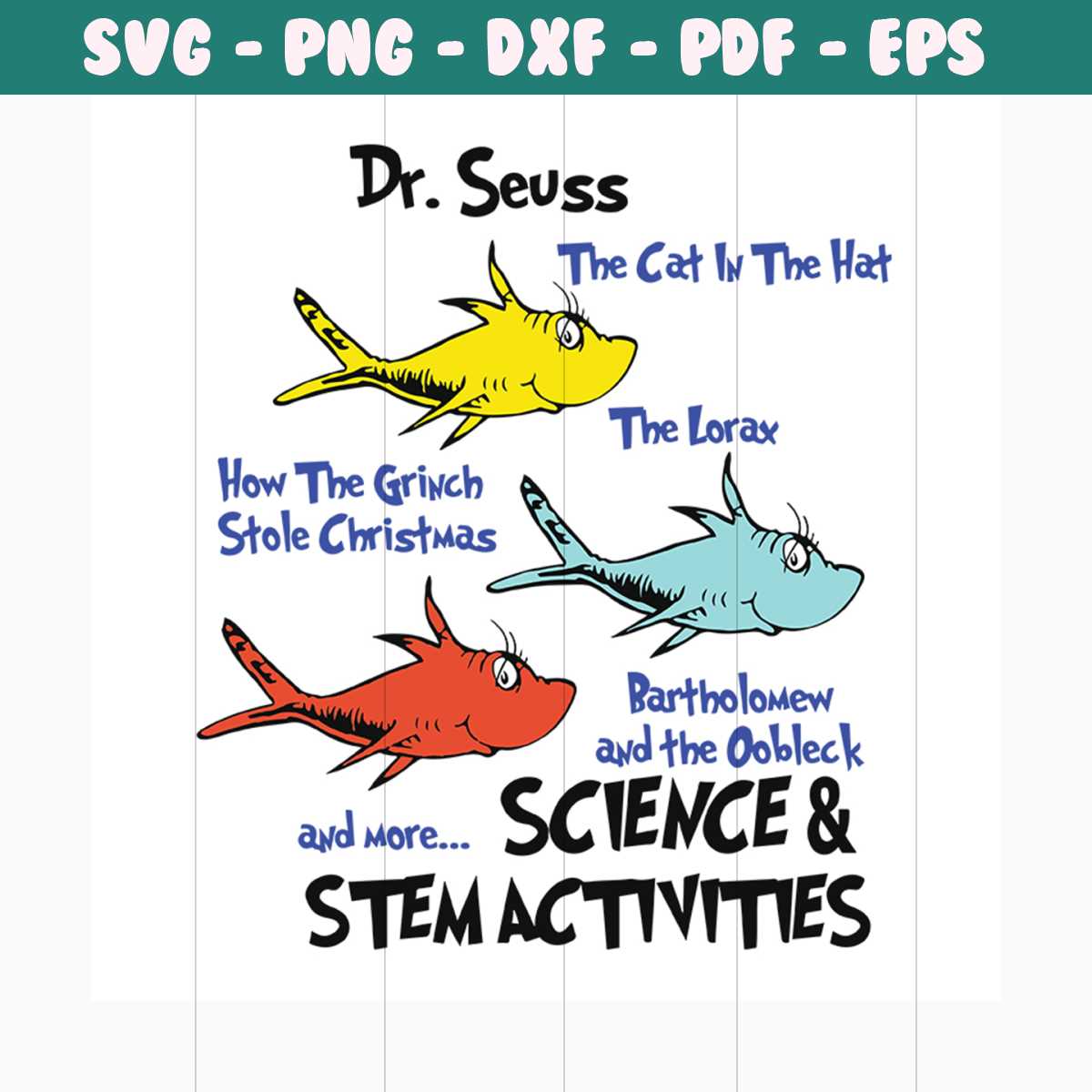 Science And Stem Activities Svg, Dr Seuss Svg, The Cat In Th | Inspire ...
