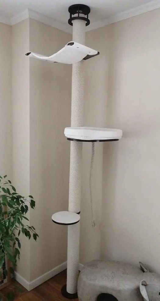 Claw post with ceiling support Top (260cm) | Inspire Uplift