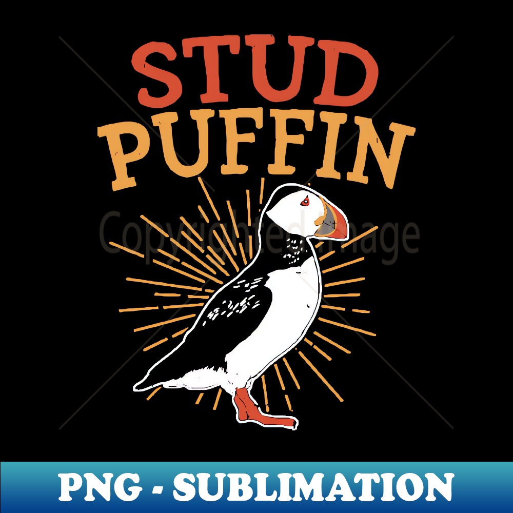 Stud Puffin - Puffins - Exclusive PNG Sublimation Download - | Inspire ...