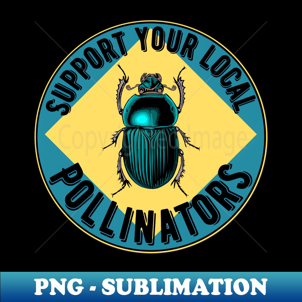 Support Beetle Pollinators - Stylish Sublimation Digital Dow - Inspire ...