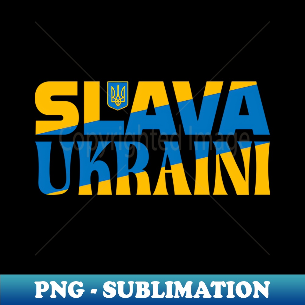 SLAVA UKRAINI - Glory to Ukraine - Tryzub - High-Resolution | Inspire ...