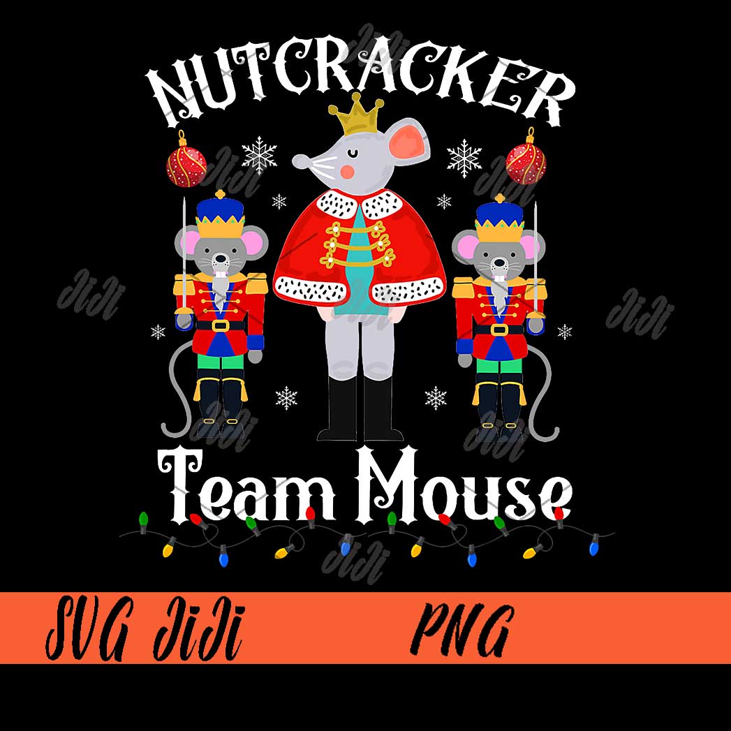 Nutcracker Team Mouse PNG, Nutcracker Christmas PNG | Inspire Uplift