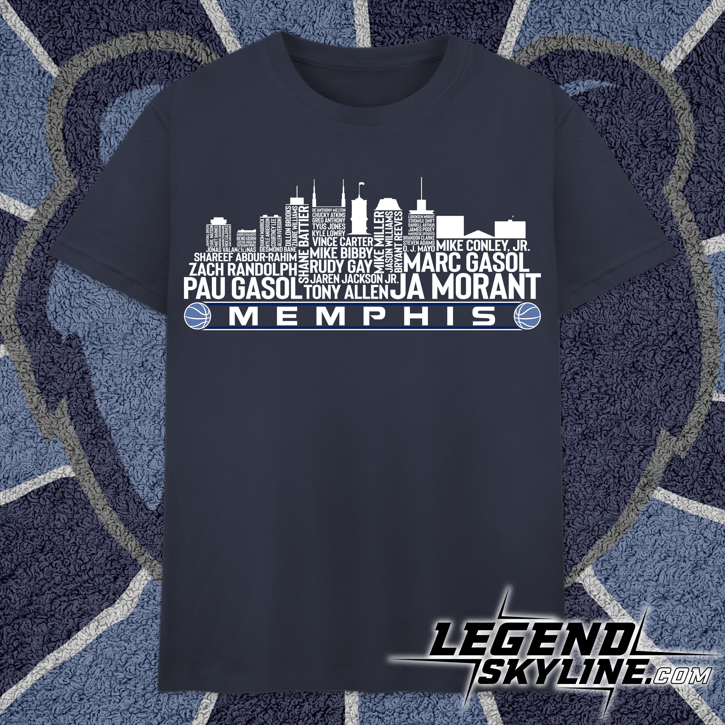 Memphis Basketball Team All Time Legends, Memphis City Skyli - Inspire ...