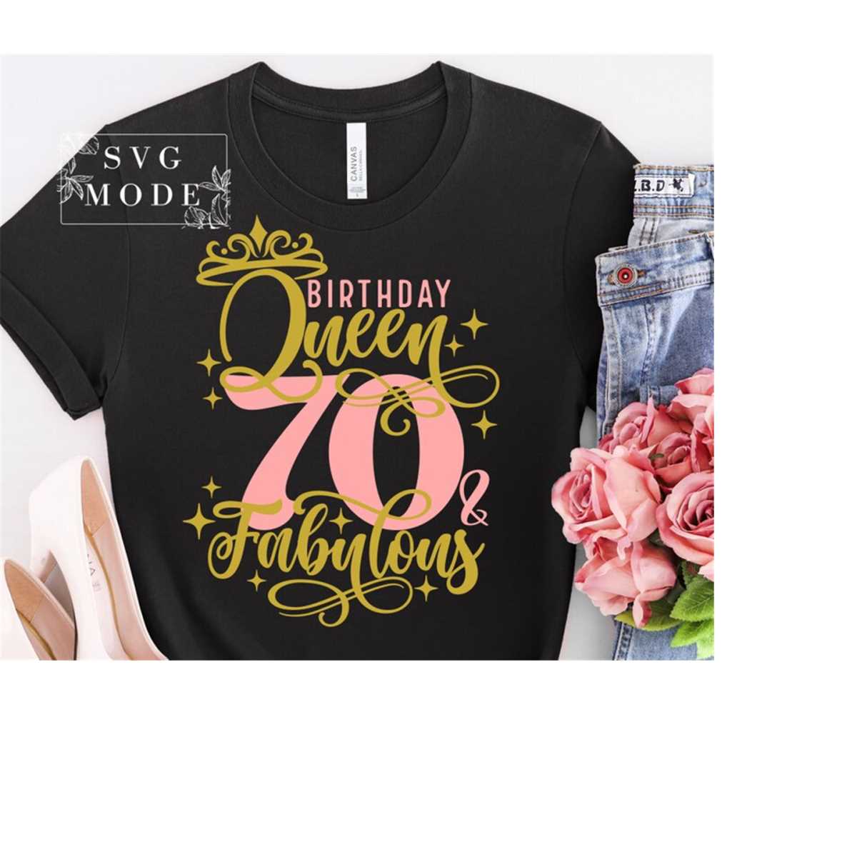 70th Birthday SVG PNG, Hello Seventy Svg, Seventy and Fabulo | Inspire ...