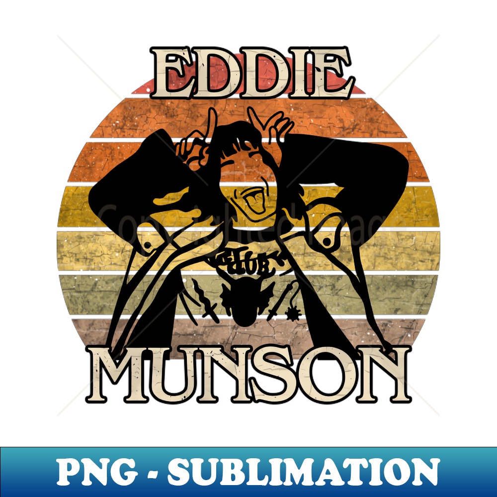 Eddie Munson - Stranger Things - Aesthetic Sublimation Digit | Inspire ...