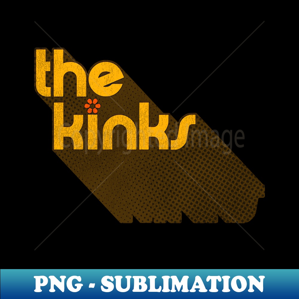 The Kinks Vintage Sublimation Png Download Unleash Your Inspire