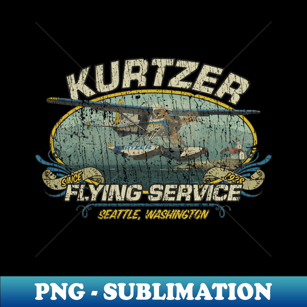 Kurtzer Flying Service 1928 - Sublimation-Ready PNG File - C | Inspire ...