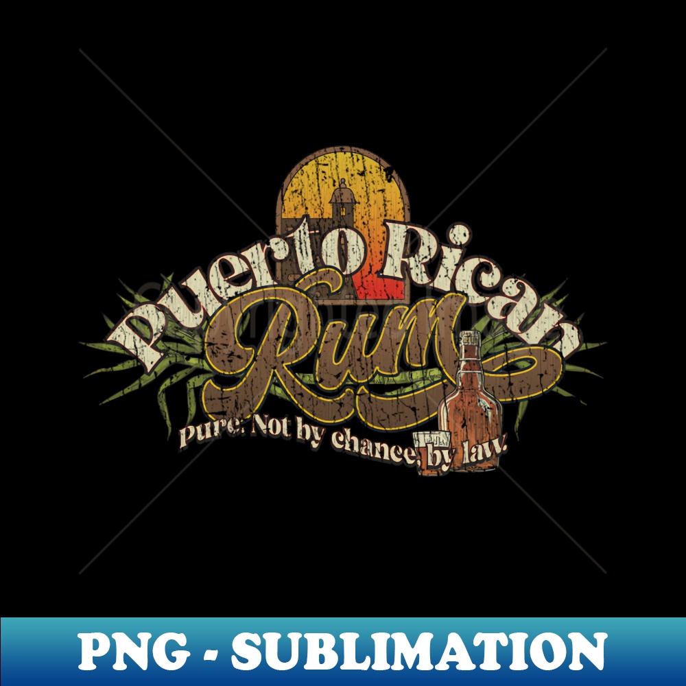 Puerto Rican Rum 1948 - Stylish Sublimation Digital Download | Inspire ...