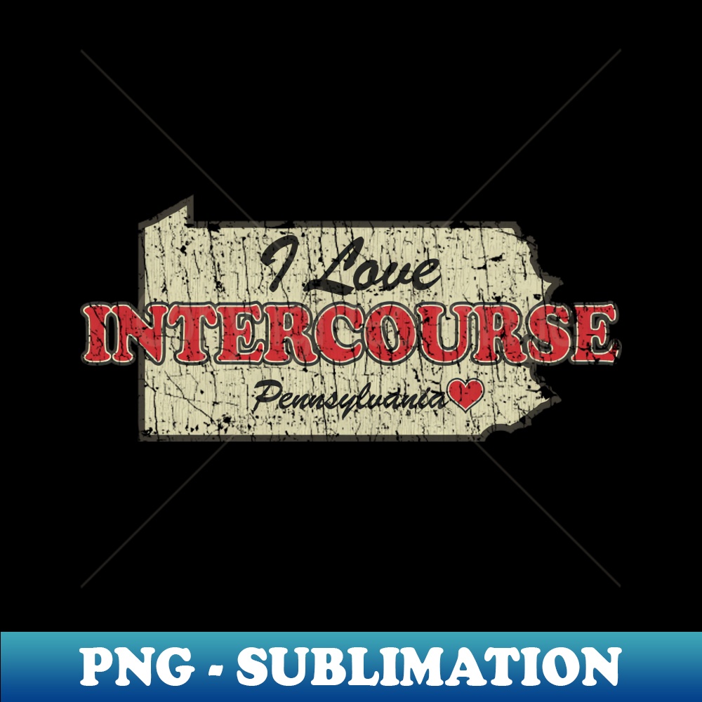 I Love Intercourse Pennsylvania 1814 High Resolution Png S Inspire