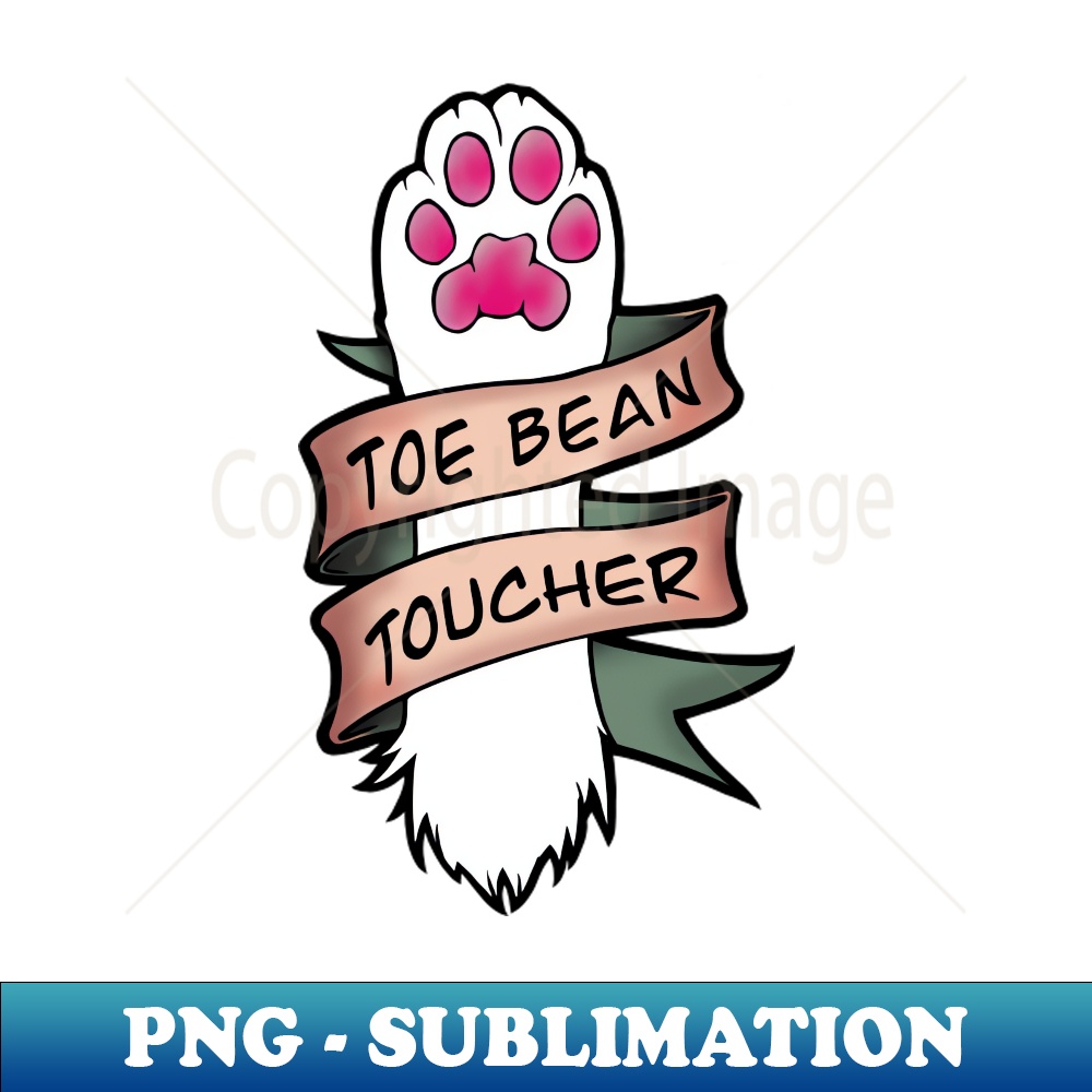 Toe Bean Toucher - Sublimation-Ready PNG File - Fashionable | Inspire ...