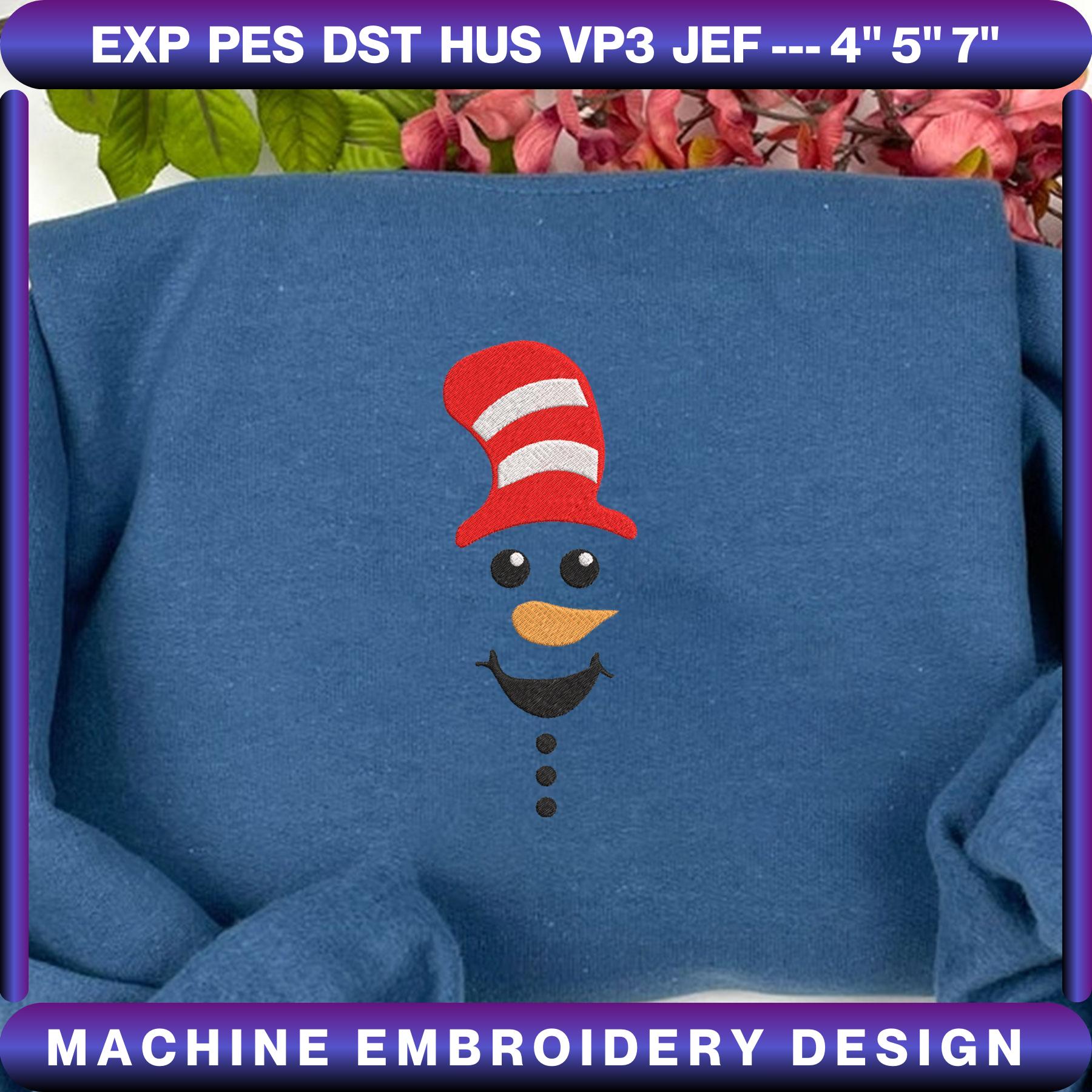 Snowman Custom Embroidery Designs, Christmas Embroidery Desi | Inspire ...