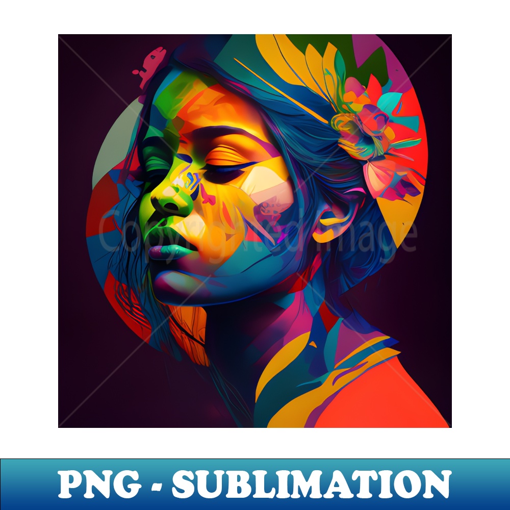 Abstract Portrait - PNG Transparent Digital Download File fo - Inspire ...