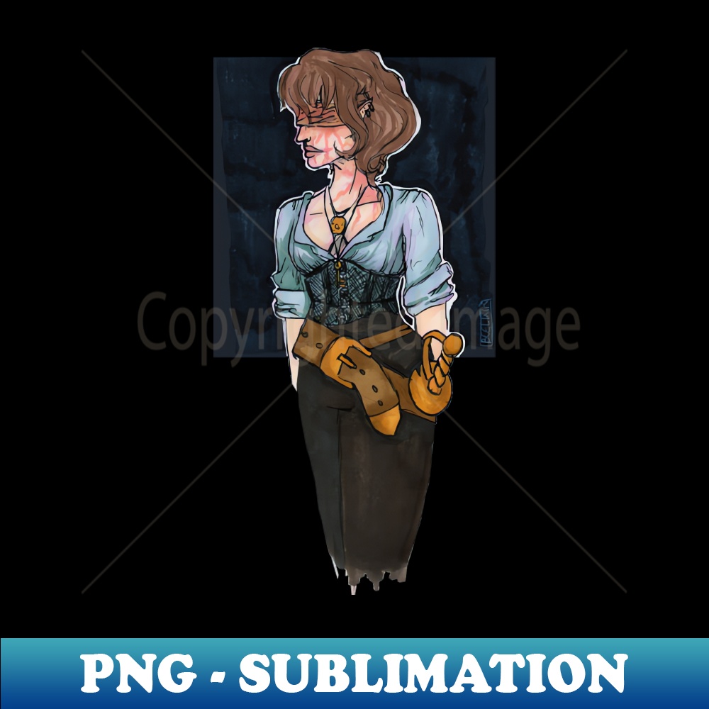 the blind pirate - Instant PNG Sublimation Download - Perfec - Inspire Uplift