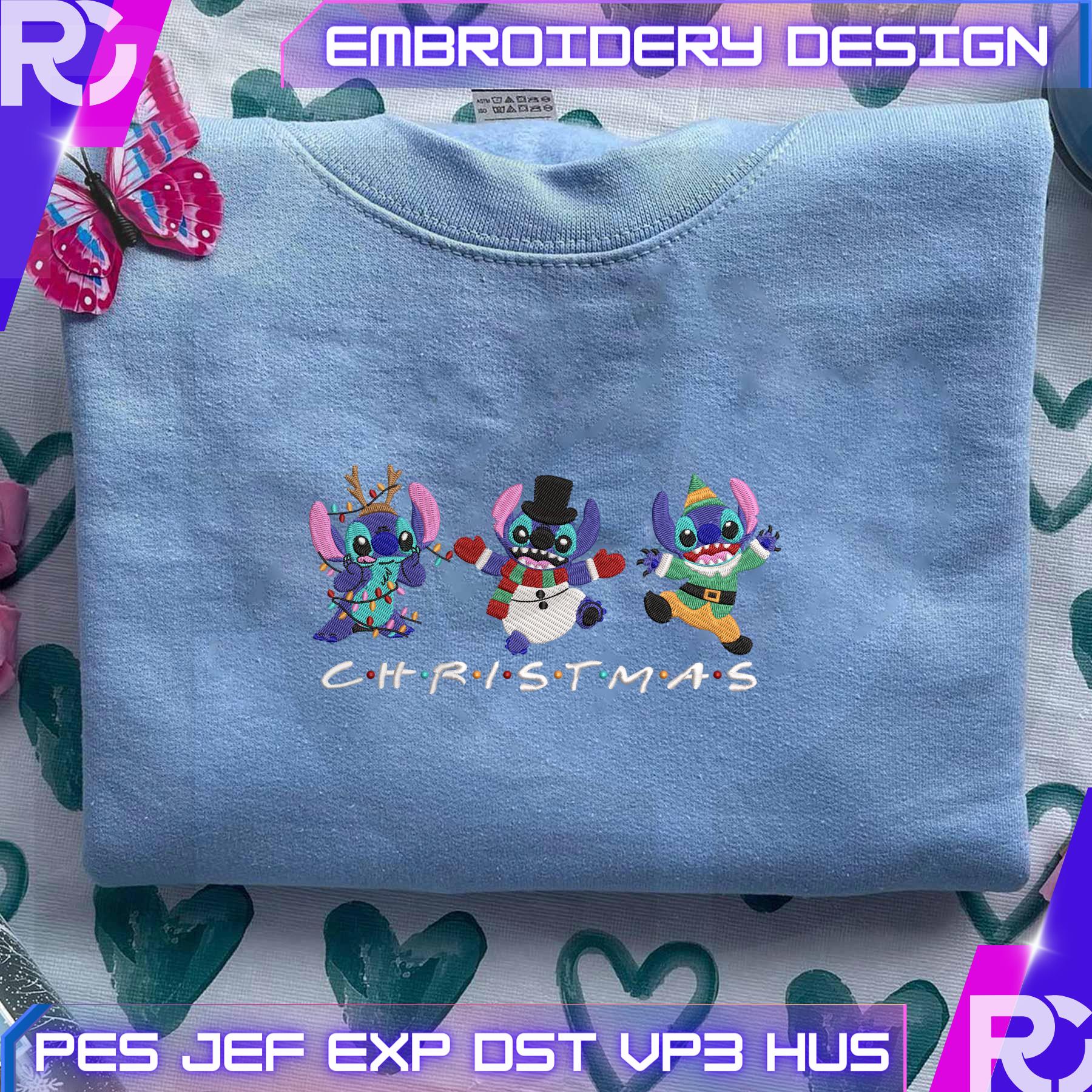 Christmas Stitch Embroidery Designs, Christmas Embroidery De - Inspire ...