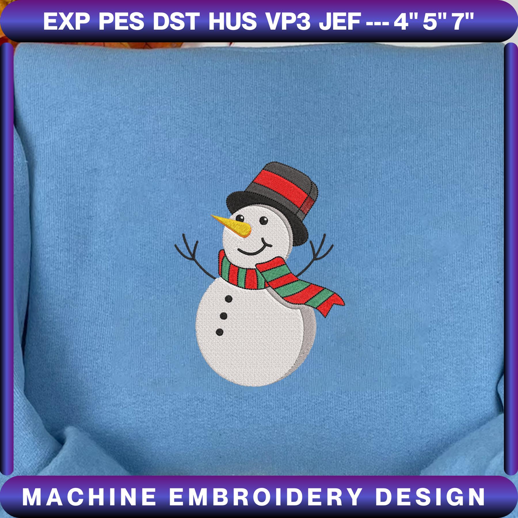 Snowman Embroidery Designs, Christmas Embroidery Designs, Sa | Inspire ...