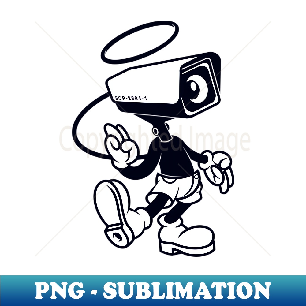 Retro Vintage SCP 2884 Cartoon Character - Trendy Sublimatio | Inspire ...