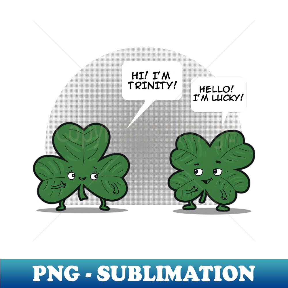Saint Patricks Day Clover Shamrock - Sublimation-Ready PNG F | Inspire ...