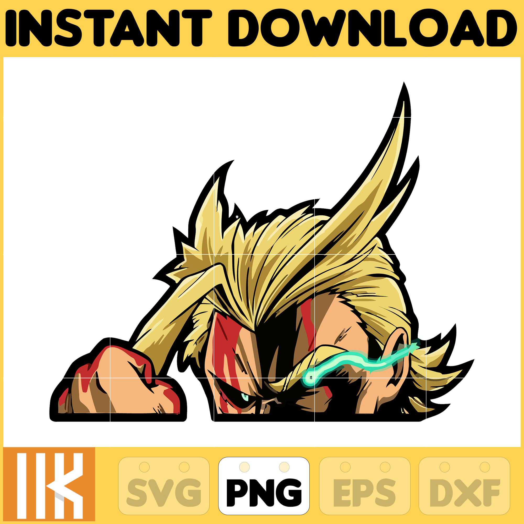 Anime Peeking Premium Graphic Design, Cute , Cool, Anime PNG | Inspire ...