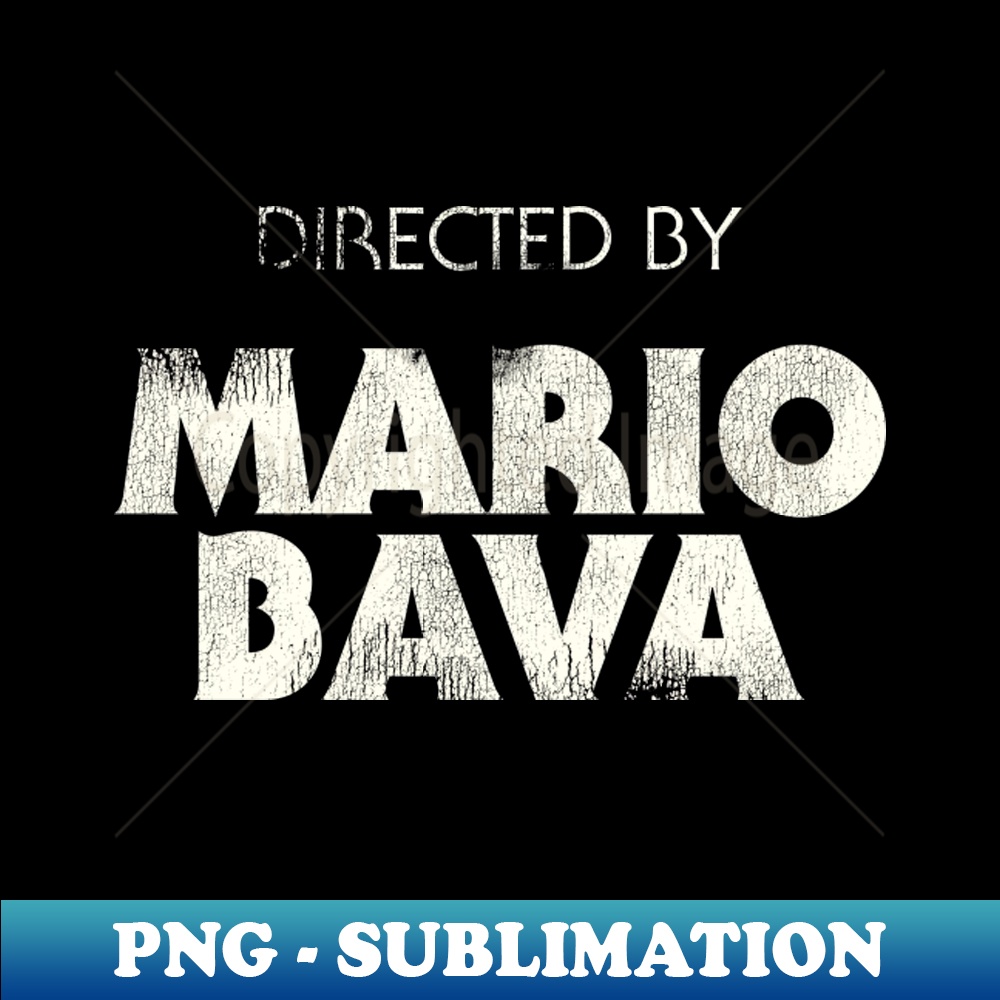 Directed by Mario Bava - Premium Sublimation Digital Downloa - Inspire ...