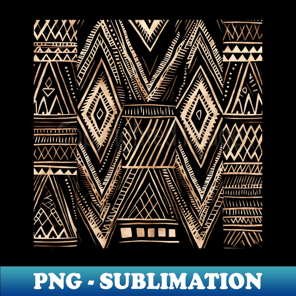 Mudcloth Abstract African Pattern Black - High-Resolution PN | Inspire ...