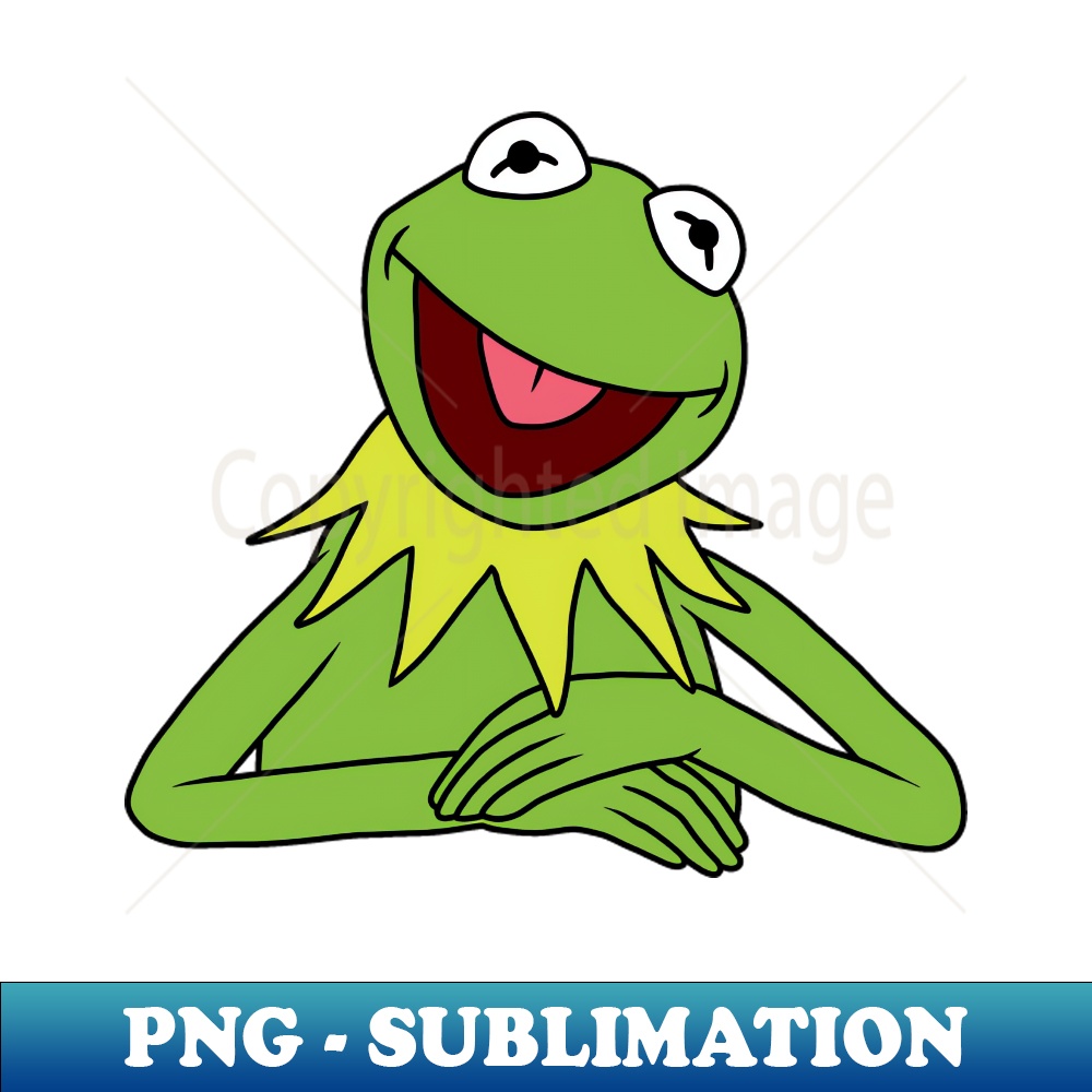 Kermit The Frog - Signature Sublimation PNG File - Vibrant a | Inspire ...