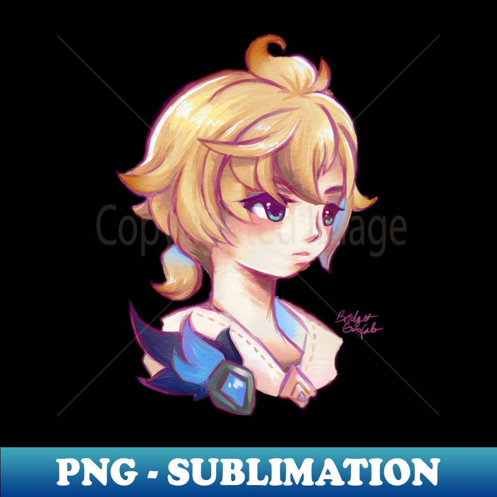 Mika - Genshin Impact Fanart - Watercolor Texture - Modern S | Inspire ...