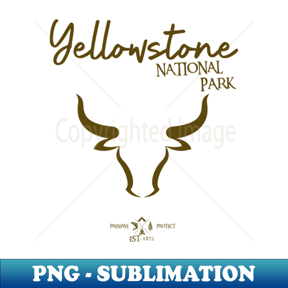 Yellowstone National Park - Instant Sublimation Digital Down | Inspire ...