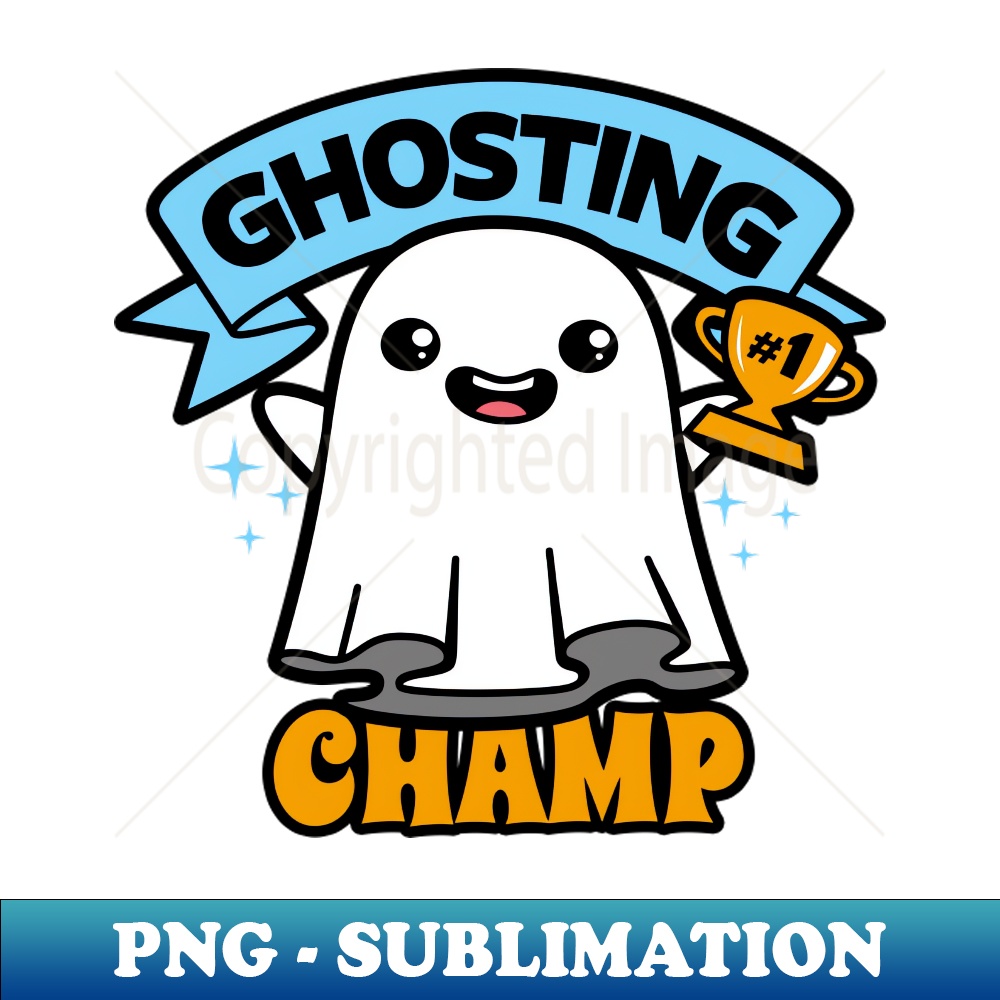 Cute Kawaii Ghost Ghosting - PNG Transparent Sublimation Fil - Inspire ...