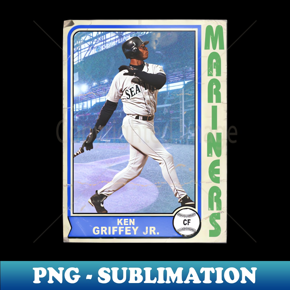 Retro Style Griffey Trading Card - Special Edition Sublimati | Inspire ...