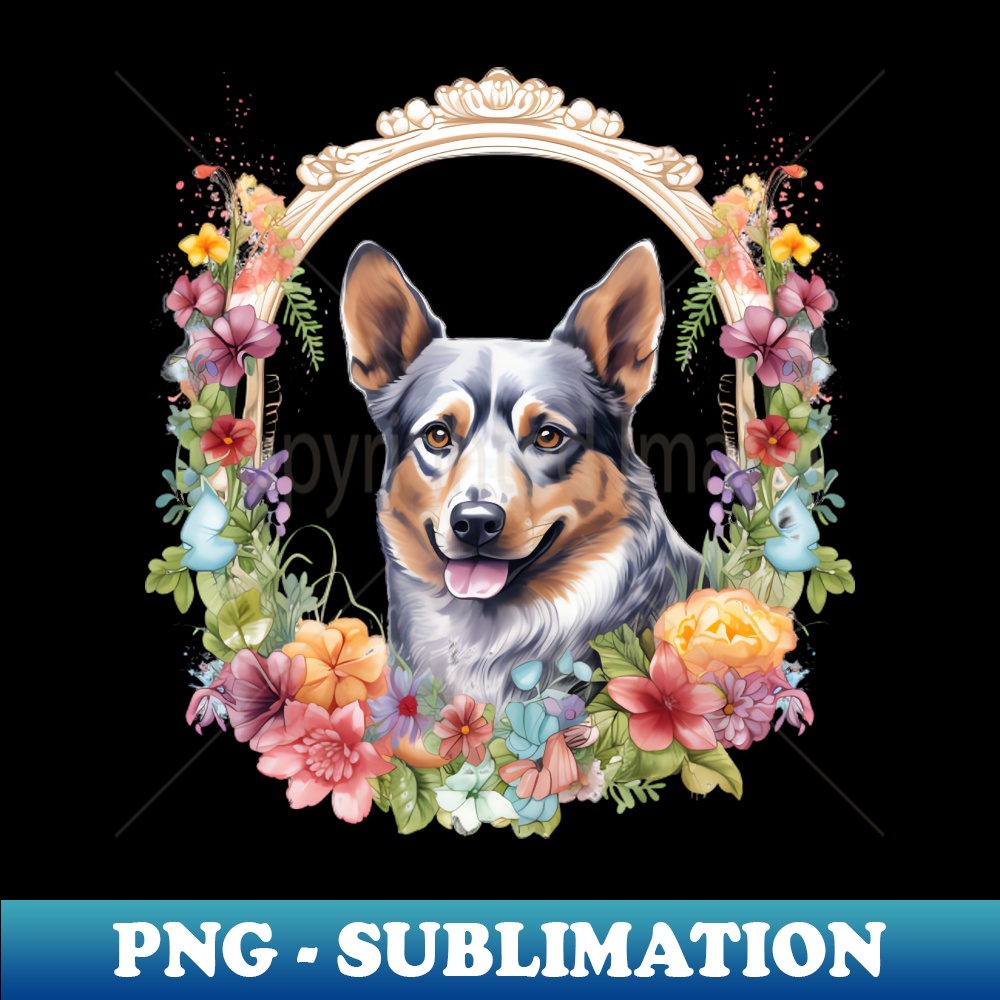 Blue Heeler - Creative Sublimation PNG Download - Perfect fo | Inspire ...
