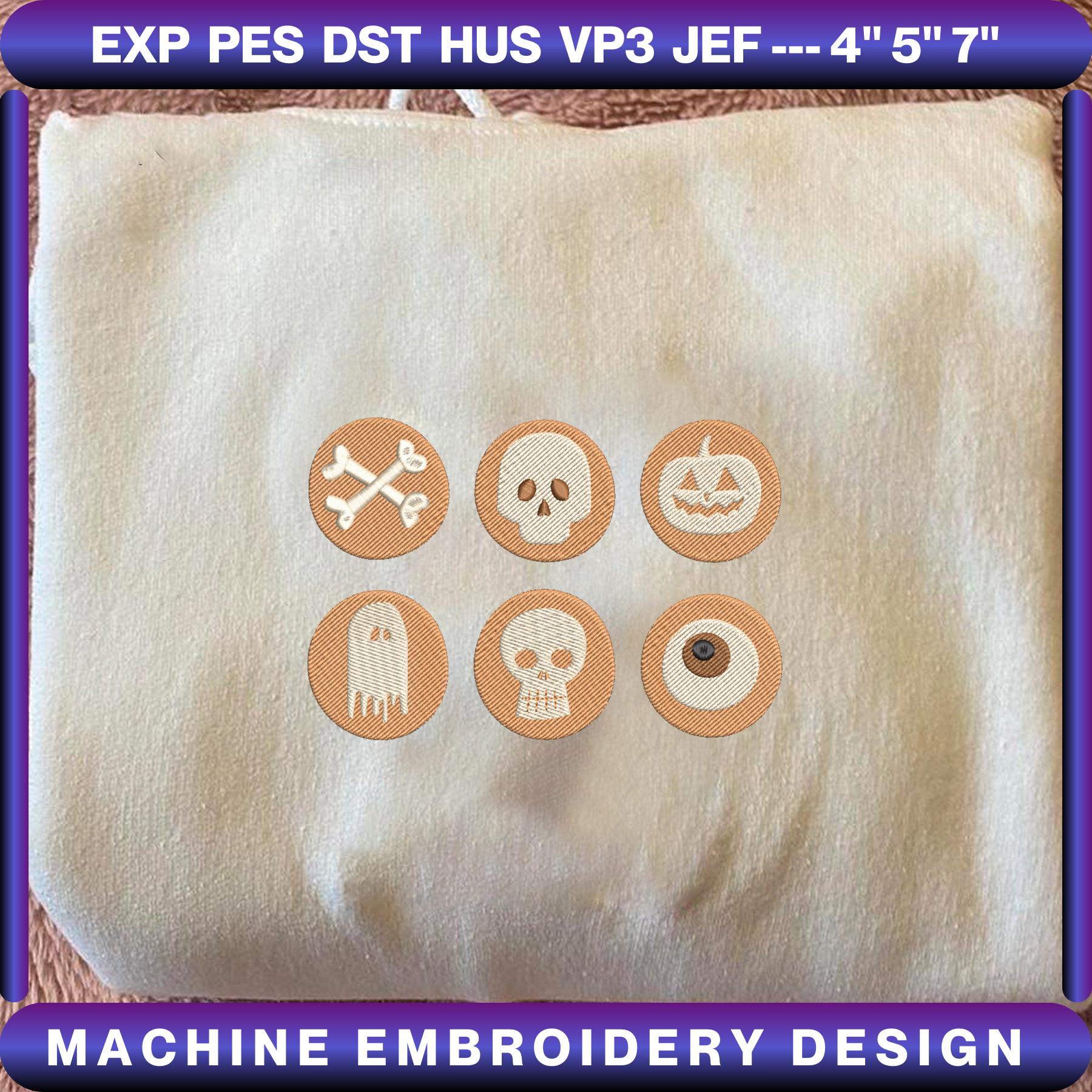 Sugar Bake Cookie Embroidery Machine Design, Halloween SPook | Inspire ...