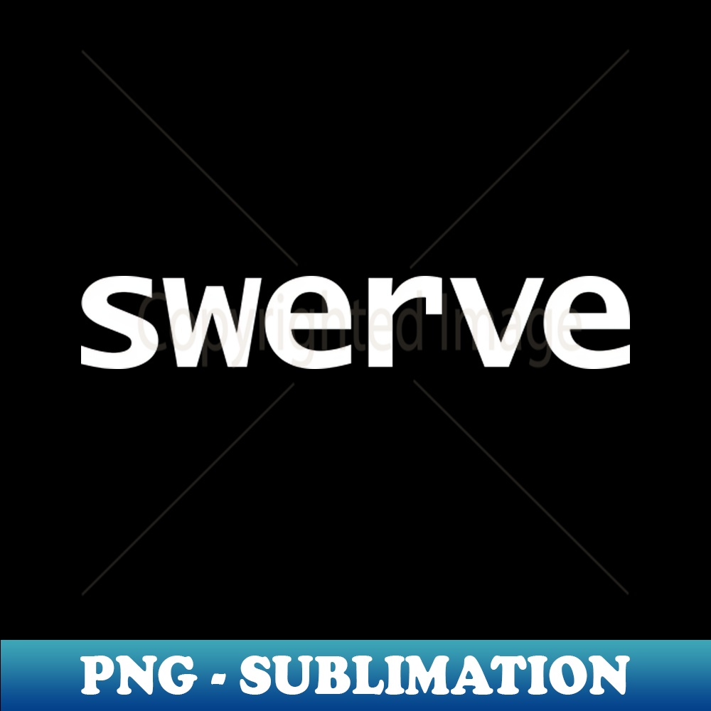 Swerve Typography Minimal White Text - High-Resolution PNG S - Inspire ...