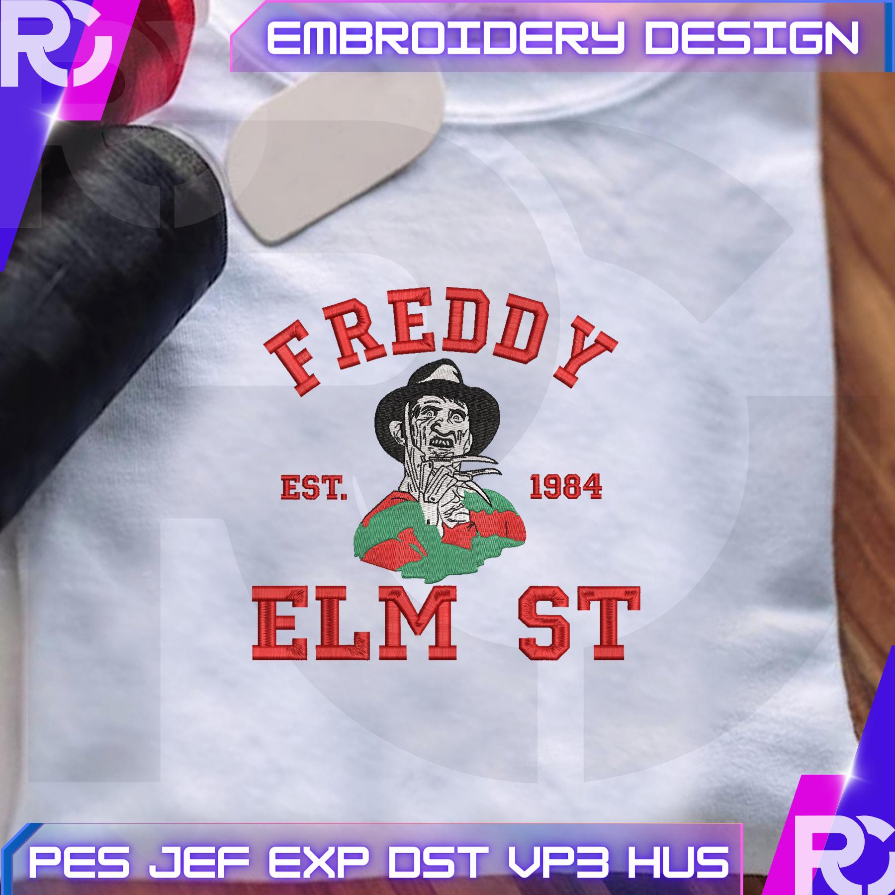 Horror Movie Killers Embroidery Design, Dream Killer 1984 Em | Inspire ...