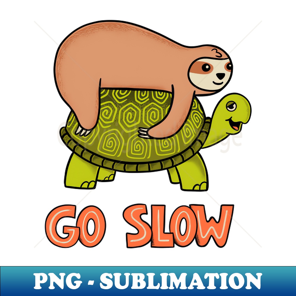 Go slow - Unique Sublimation PNG Download - Bring Your Desig - Inspire ...
