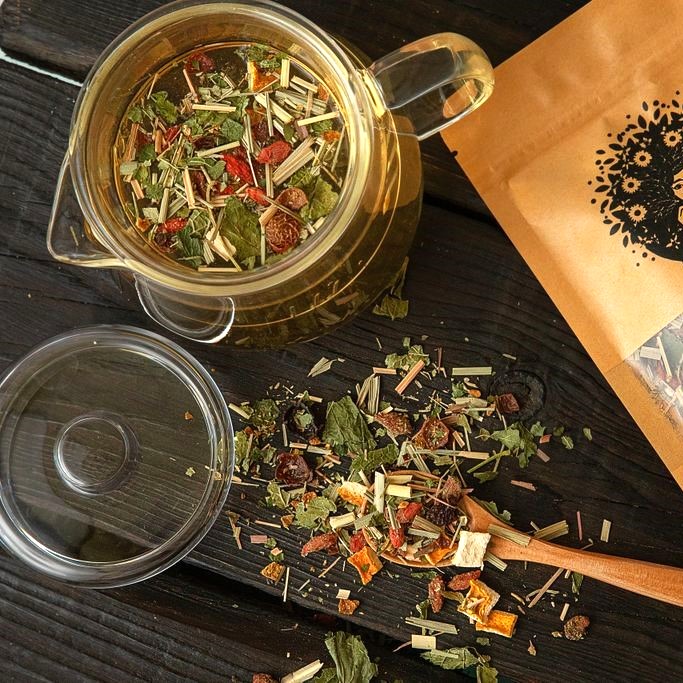 Anti-aging Herbal tea-Goji Berries tea-Detox tea blend | Inspire Uplift