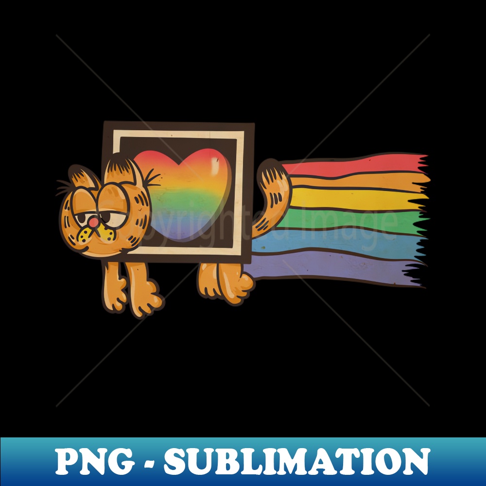 80s Cats Pride Love - Sublimation-Ready PNG File - Unleash Y | Inspire ...