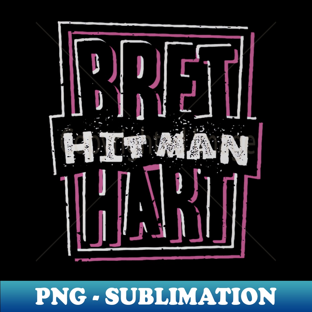 Bret Hart Logo - Exclusive Sublimation Digital File - Enhanc - Inspire ...