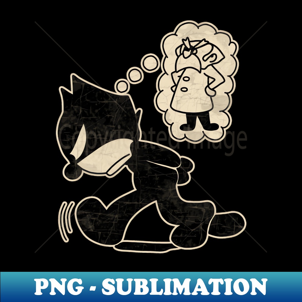 Felix the cat - PNG Transparent Sublimation File - Capture I | Inspire ...