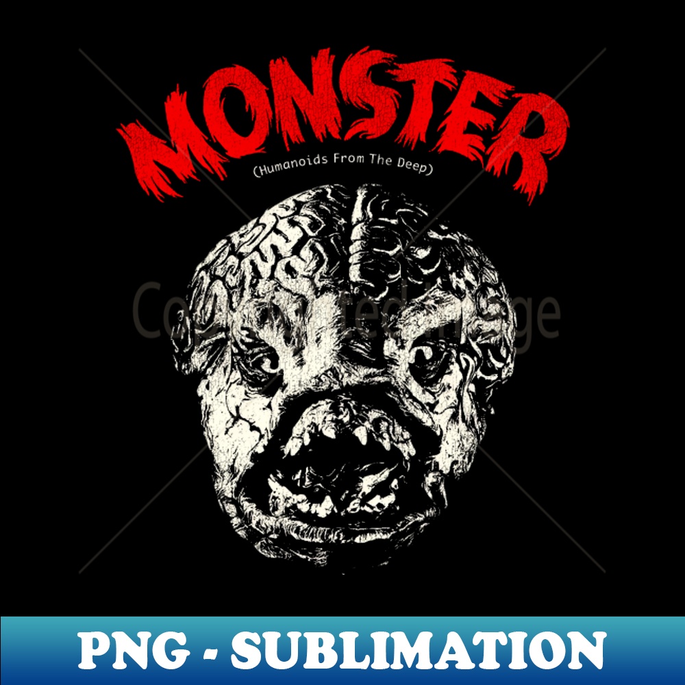 Monster Humanoids From The Deep Horror Movie - Premium Subl - Inspire ...