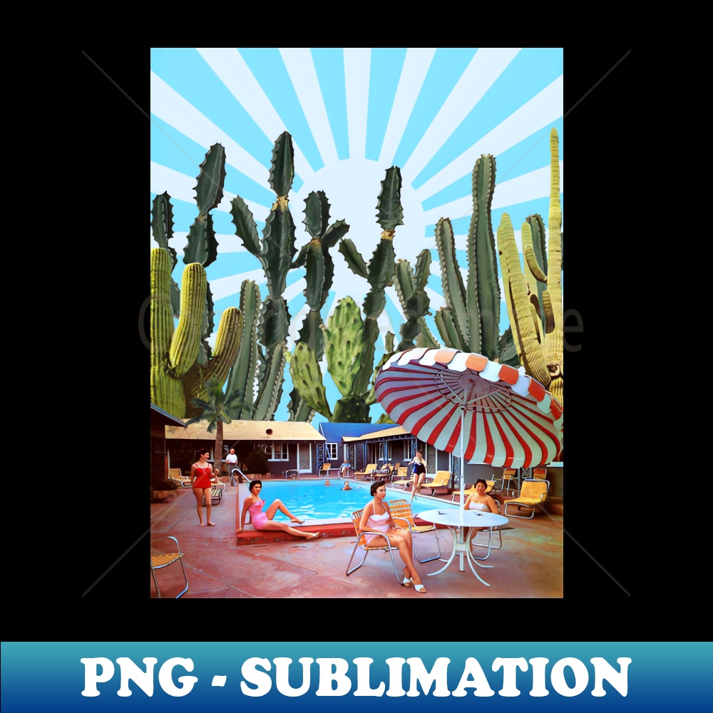 Cactus Inn - PNG Transparent Digital Download File for Subli | Inspire ...
