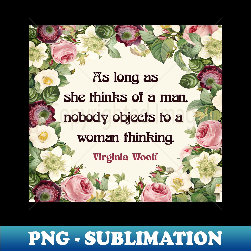 Virginia Woolf - Orlando - Aesthetic Sublimation Digital Fil - Inspire ...