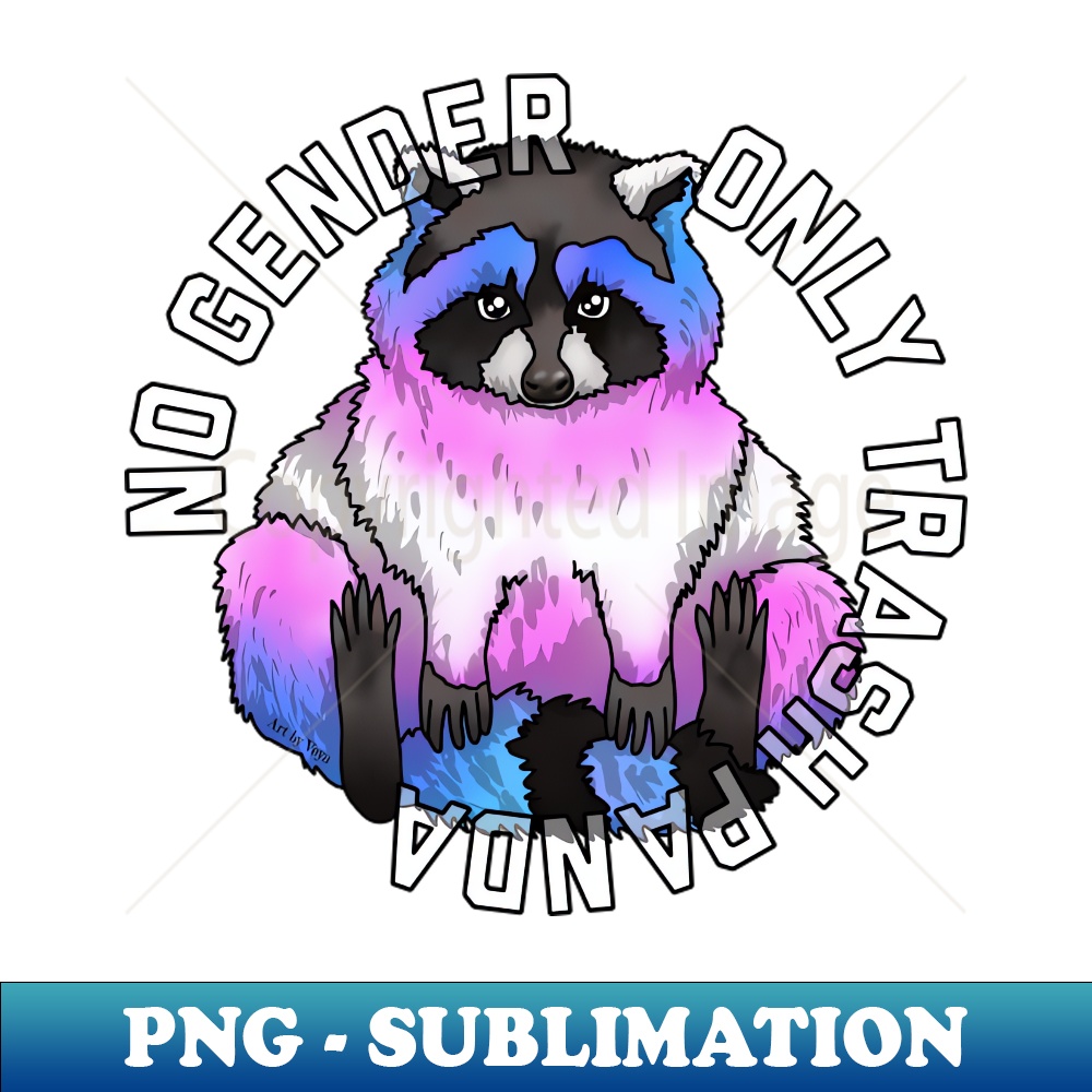 No Gender Only Trash Panda Trans - Instant Sublimation Digit | Inspire ...